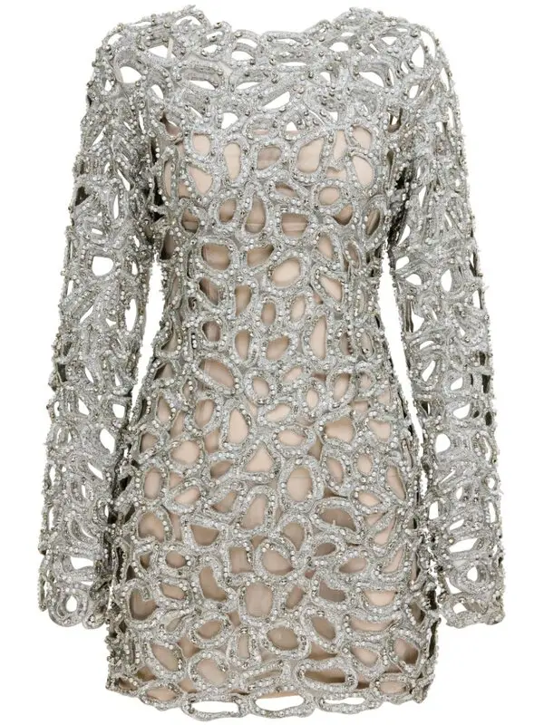 Rachel Gilbert Everett Cut-out Mini Dress