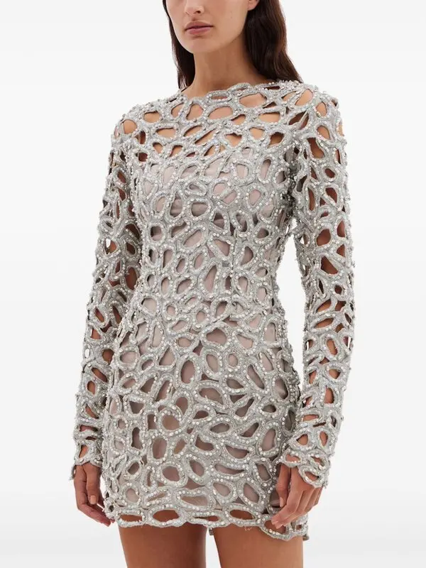 Rachel Gilbert Everett Cut-out Mini Dress