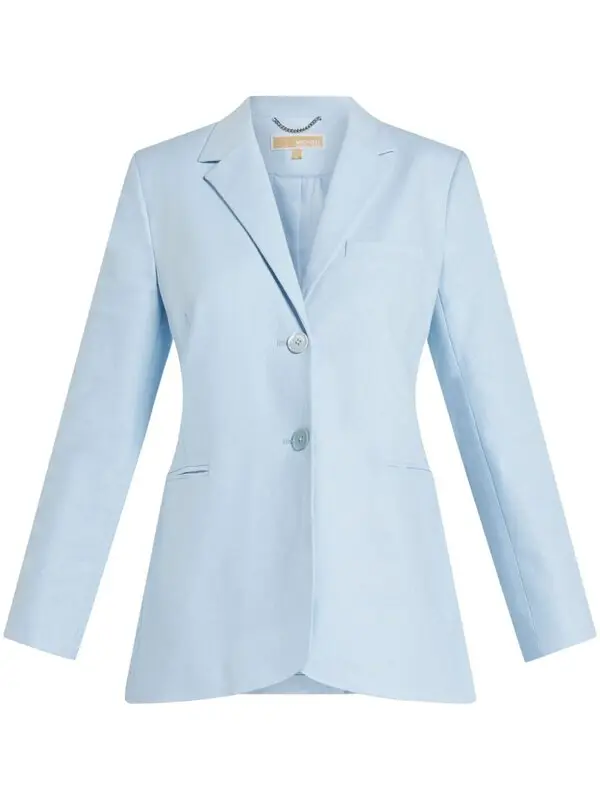 Michael Kors Tailored Single-breasted Blazer - Blue