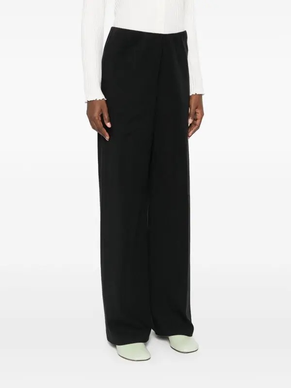 Vince High-waist Straight-leg Trousers