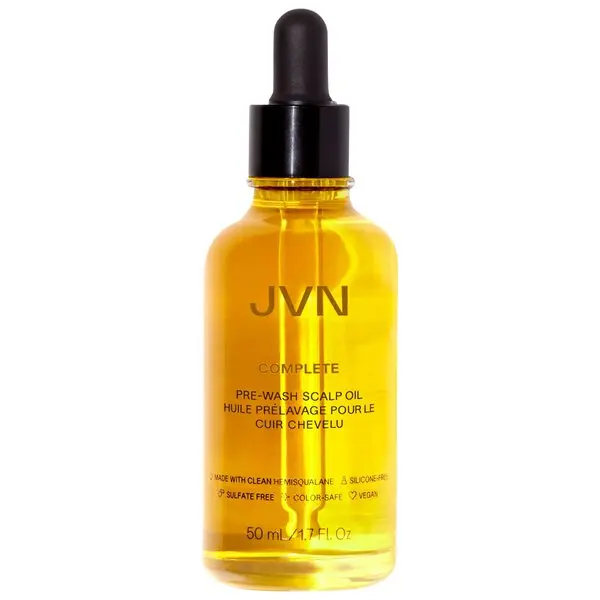 JVN Complete Pre-wash Scalp & Hair Strengthening Treatment Oil - One-color