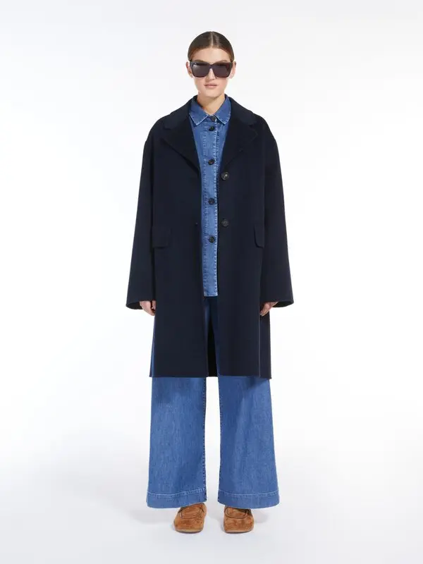 Max Mara Single-breasted Wool Coat