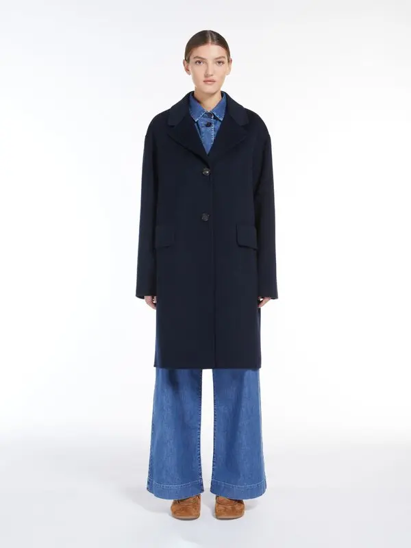Max Mara Single-breasted Wool Coat