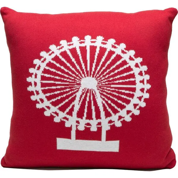 RIAN TRICOT London Eye Accent Pillow - Multi