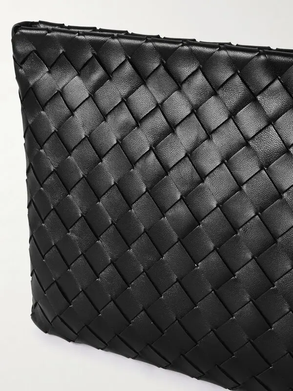 Bottega Veneta Intrecciato Leather Pouch