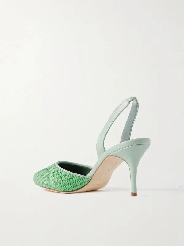 Manolo Blahnik Casam 70 Slingback Pumps