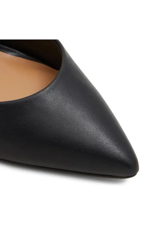 Aldo Milley Ankle Strap Pointed Toe Pump - Black
