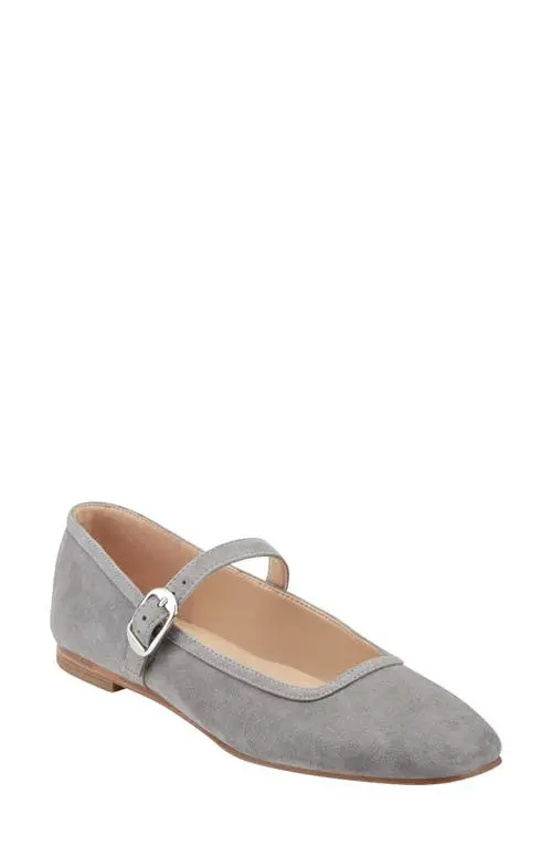 Marc Fisher Garissa Mary Jane Flat - Medium Gray
