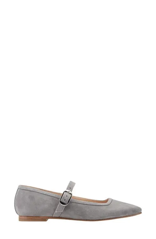 Marc Fisher Garissa Mary Jane Flat - Medium Gray