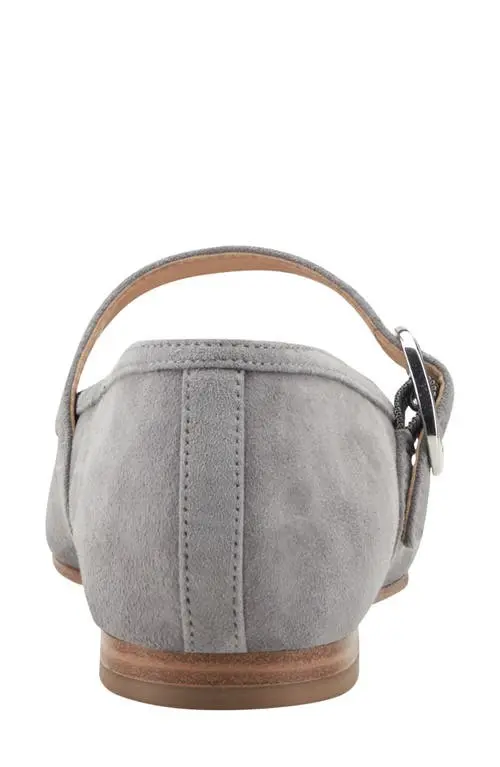 Marc Fisher Garissa Mary Jane Flat - Medium Gray