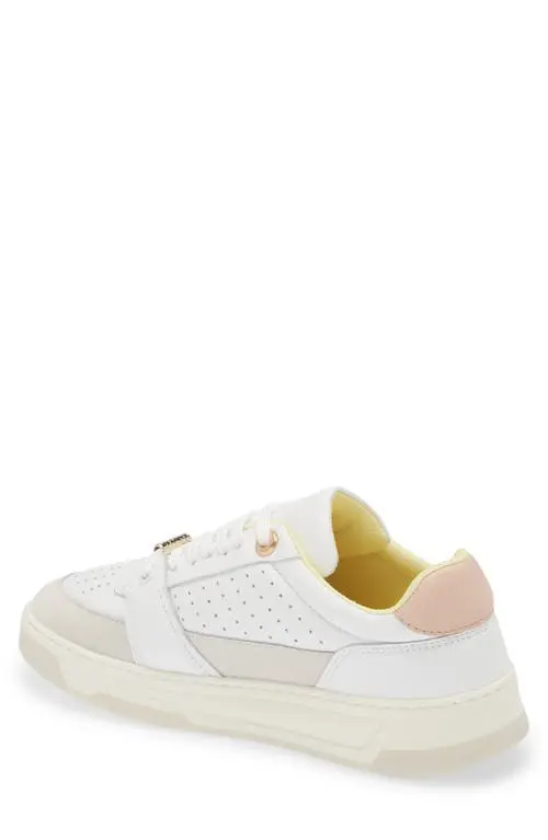 BOSS Baltimore Leather Sneakers - White Multi