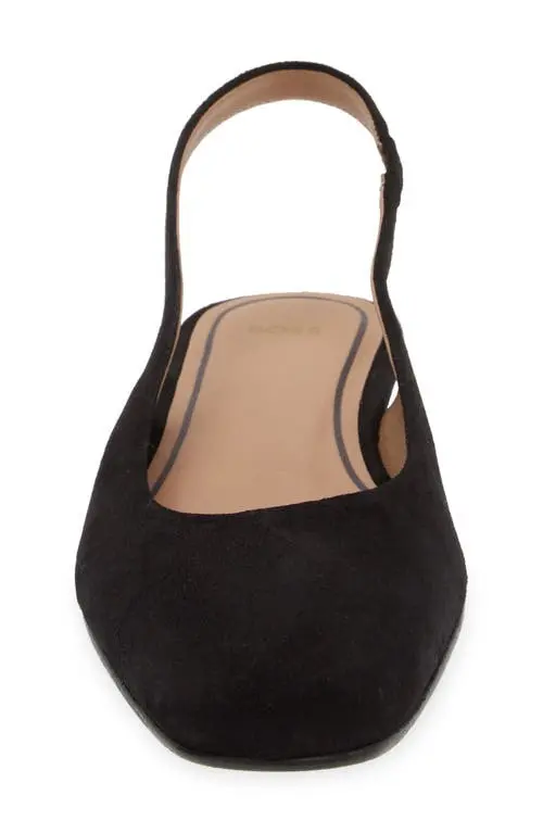 BOSS Rose Slingback Flat - Black