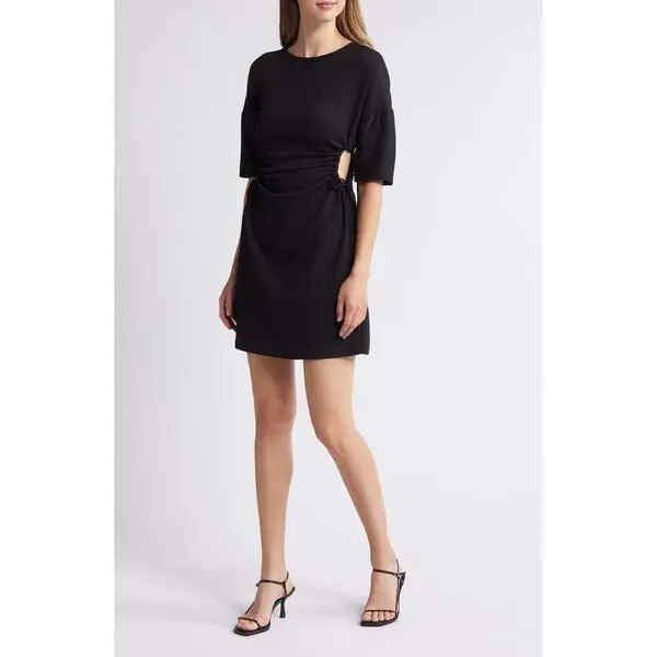 NIKKI LUND Mila Side Cutout Dress