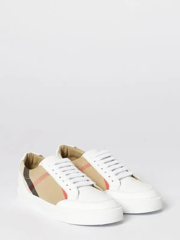 Burberry Lace Up Sneakers