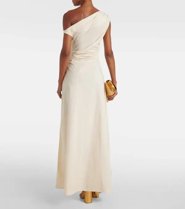 Staud Maxi Phare Cotton Poplin Dress