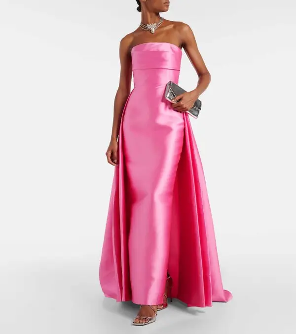 knee length dresses for ladies The Bysha Maxi Dress in Cream main image 0