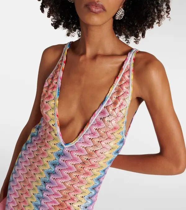 Missoni Zig Zag Pointelle Maxi Dress