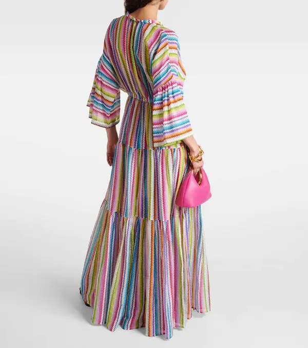 zig zag beach dress Zig Zag Lace Knit Crochet Summer Dress Beyazura.com