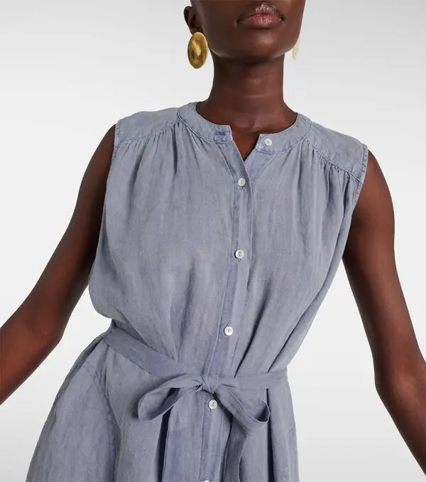 Velvet By Graham & Spencer Luna Linen Maxi Dress