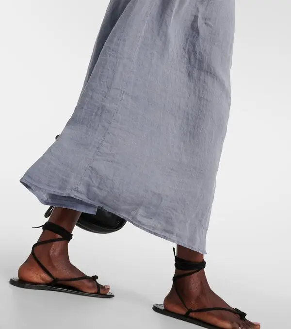 Velvet By Graham & Spencer Luna Linen Maxi Dress