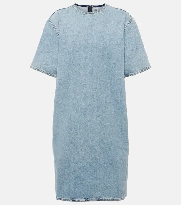 TOTEME Denim Midi Dress - Blue
