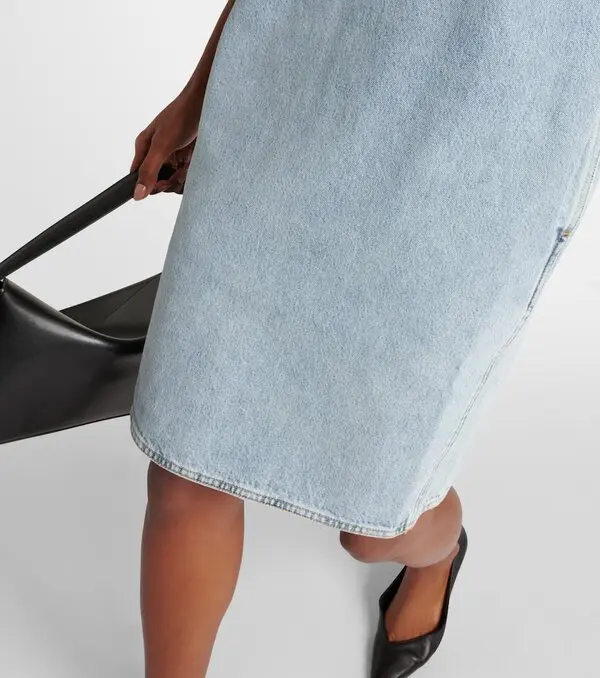 TOTEME Denim Midi Dress