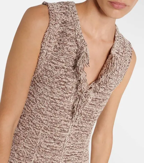 Dorothee Schumacher Autumn Sparkle Knitted Midi Dress