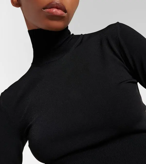 Alaïa - Alaïa Turtleneck Top
