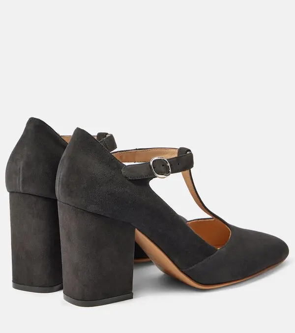 Gabriela Hearst Triana 85 Suede Pumps