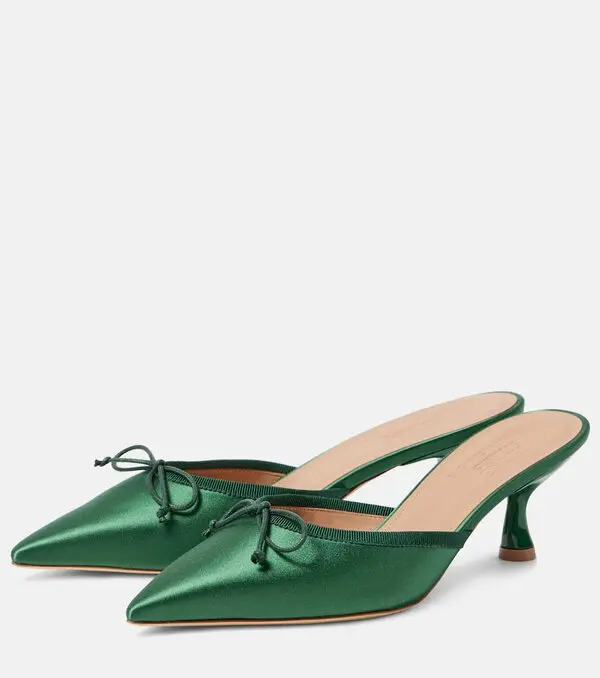 MALONE SOULIERS X Tabitha Simmons Rose 45 Mules