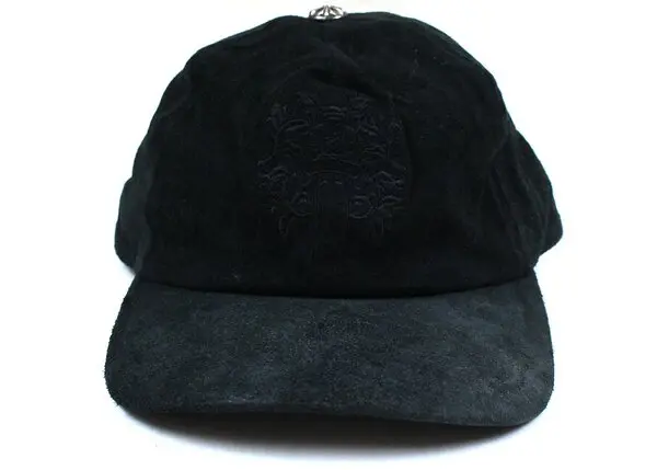 Chrome Hearts 5 Panel Baseball Cap - Black