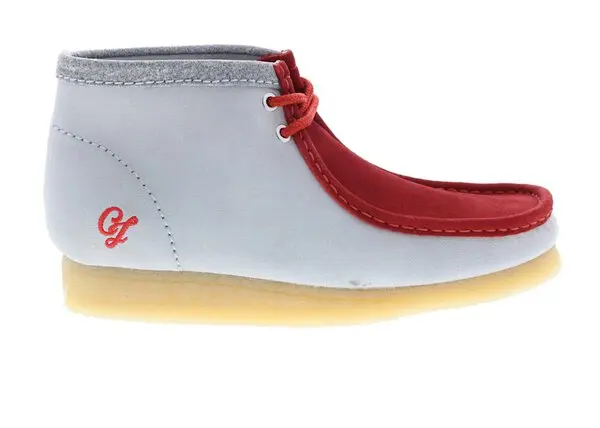 Clarks Originals Wallabee Boot - Red/grey