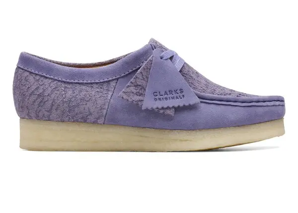 Clarks Wallabee Boot - Purple