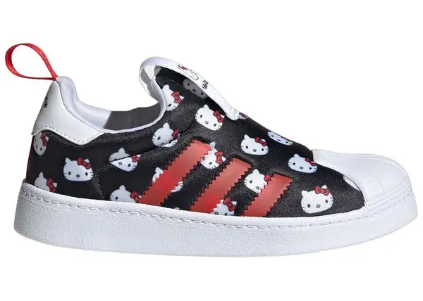 Adidas Superstar 360 Hello Kitty Sneakers - Cloud White/core Black/vivid Red