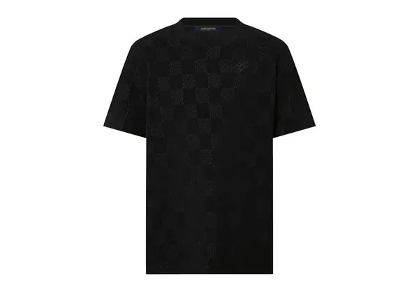 LOUIS VUITTON Damier French Terry Cotton T-shirt