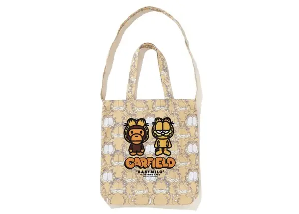 A BATHING APE X Garfield Tote Bag