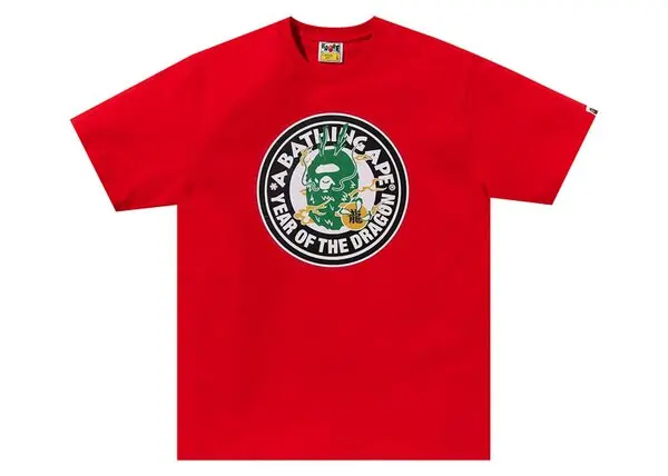 A BATHING APE Year Of The Dragon Tee Shirt