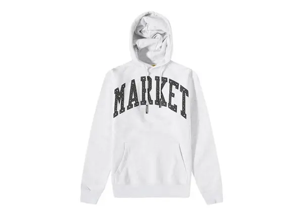 MARKET Arc Puff Hoodie - Ash