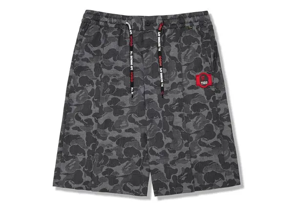 BAPE Camo Shorts - Black