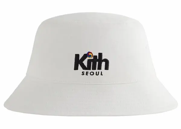 Kith Seoul Dawson Bucket Hat - White