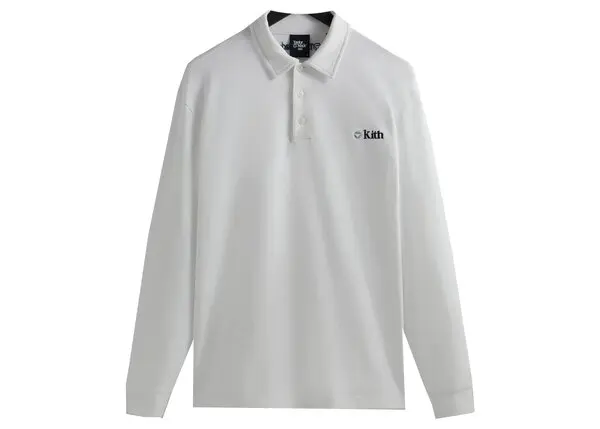 Kith Taylormade Ready Polo - White | Editorialist