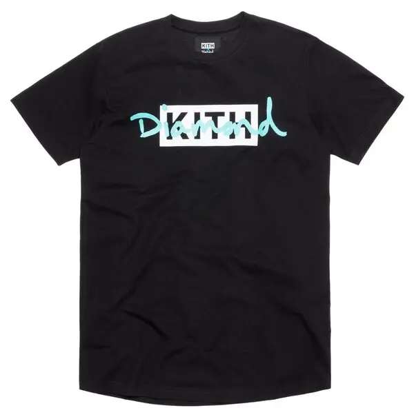 Kith X Diamond Script Tee Shirt