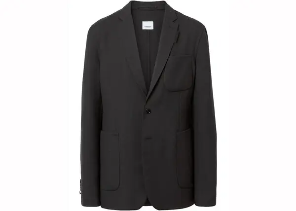 Burberry Slimfit Wool Tailored Blazer