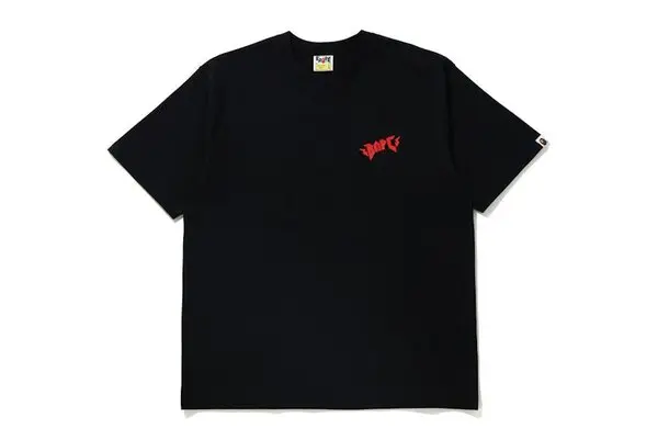A BATHING APE Baby Milo Rock Band Relaxed Fit Tee Shirt