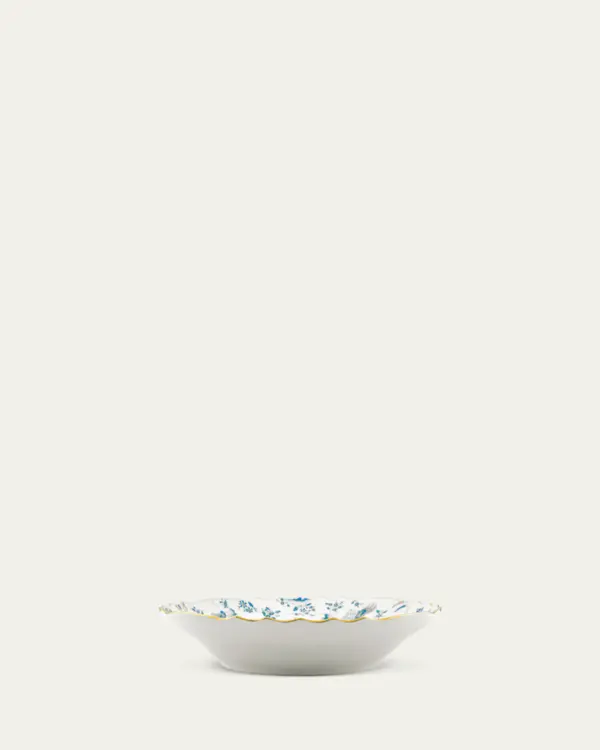 GINORI 1735 Oro Di Doccia Large Round Platter, Turchese