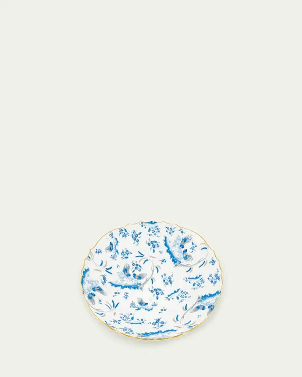 GINORI 1735 Oro Di Doccia Large Round Platter, Turchese