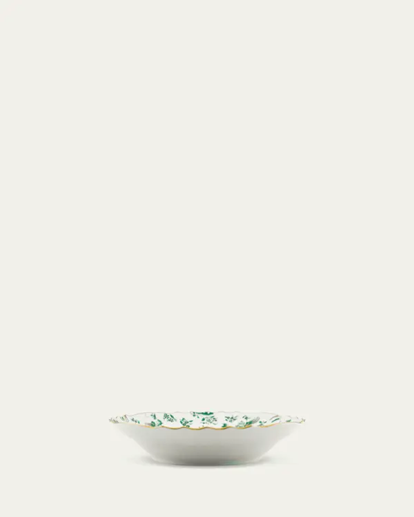 GINORI 1735 Oro Di Doccia Large Round Platter, Giada