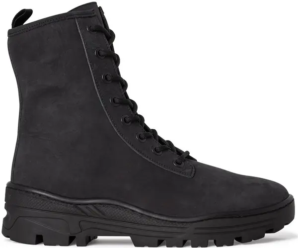 Yeezy Nubuck Lace-up Boots - Graphite