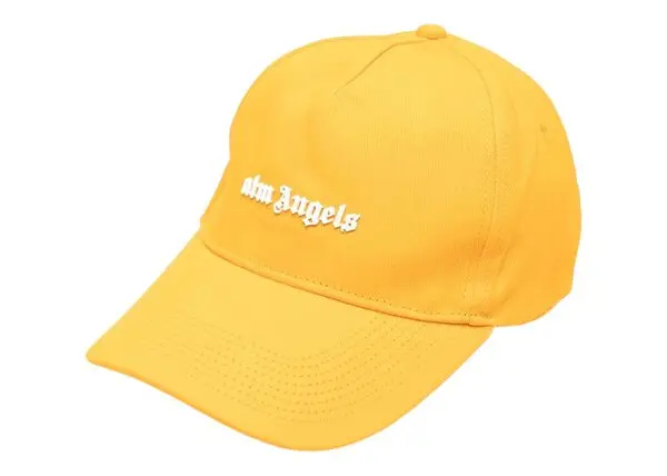 Palm Angels Logo Baseball Cap - Yellow