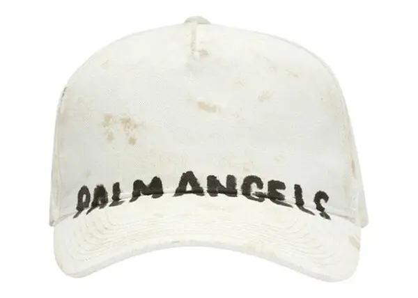 Palm Angels Seasonal Logo Baseball Cap - White